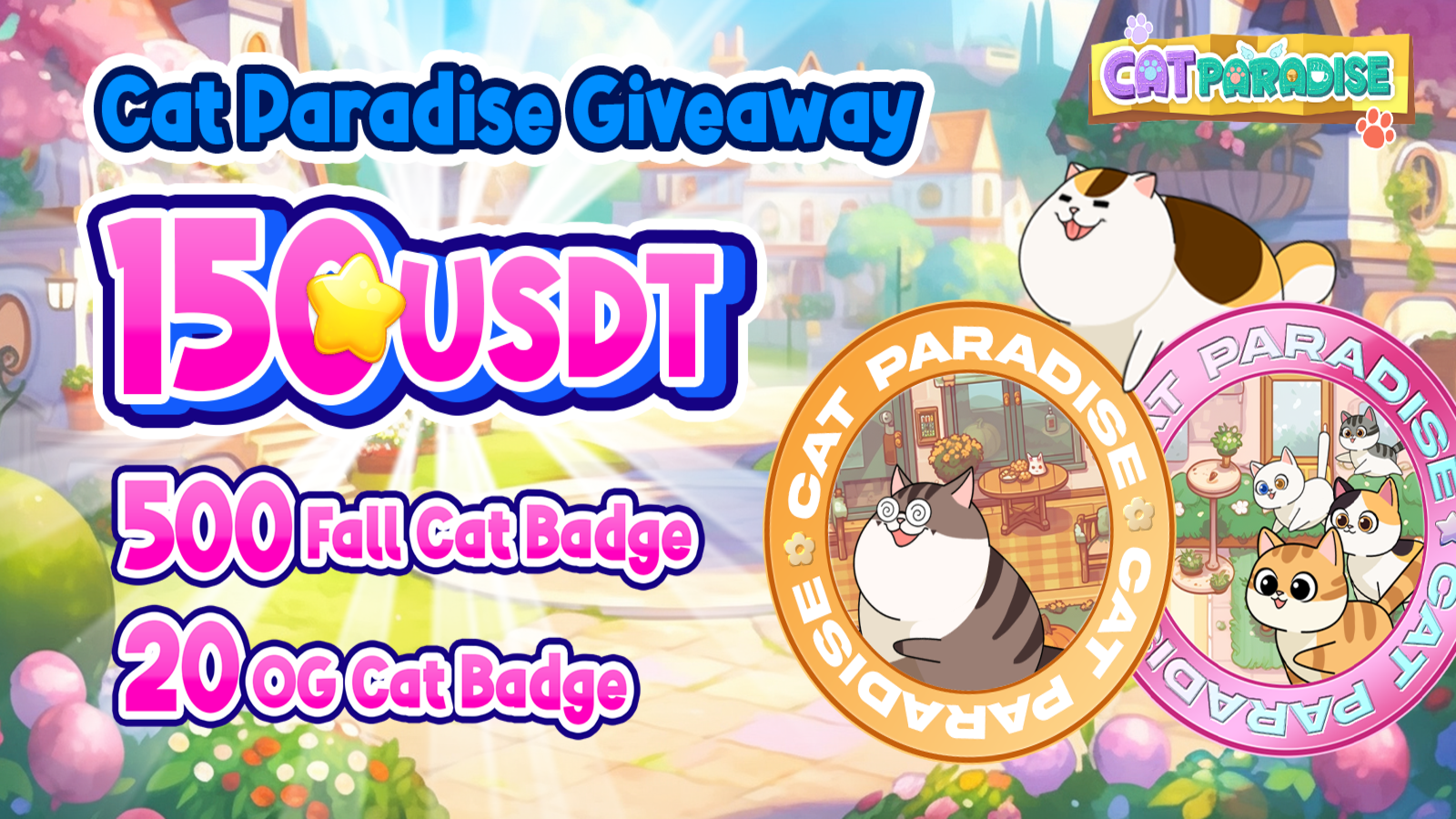 Cat Paradise Superb Giveaway!
