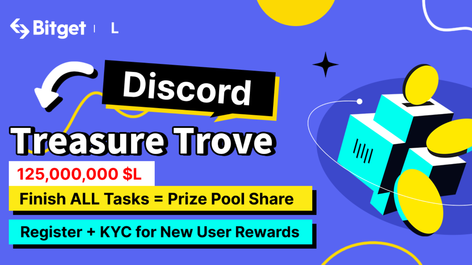 Discord Treasure Trove: 125,000,000 $L