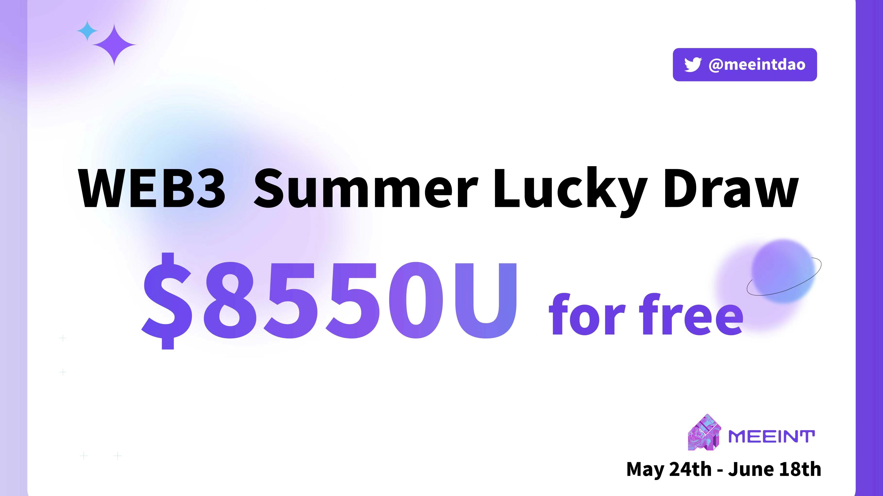 $8550U for free Summer Lucky Draw Pool 2
