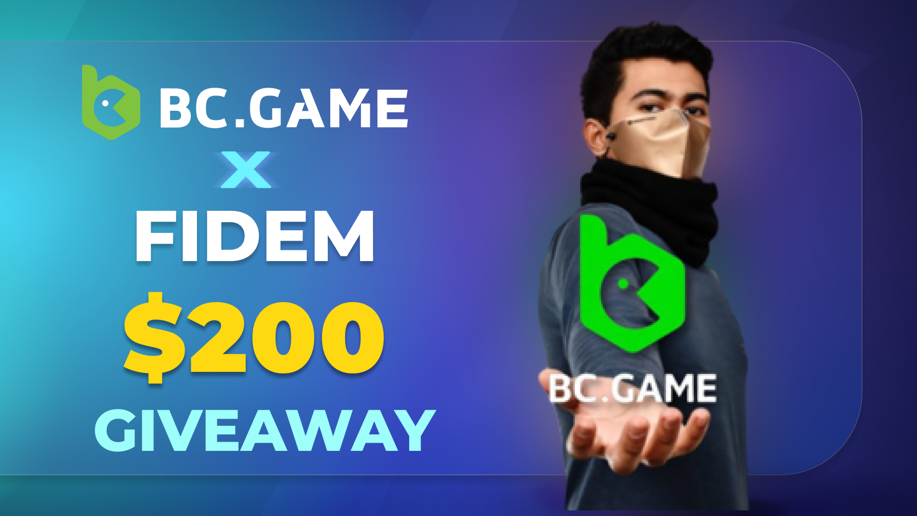 BC.GAME x Fidem | Sign up to earn weekly bonus!