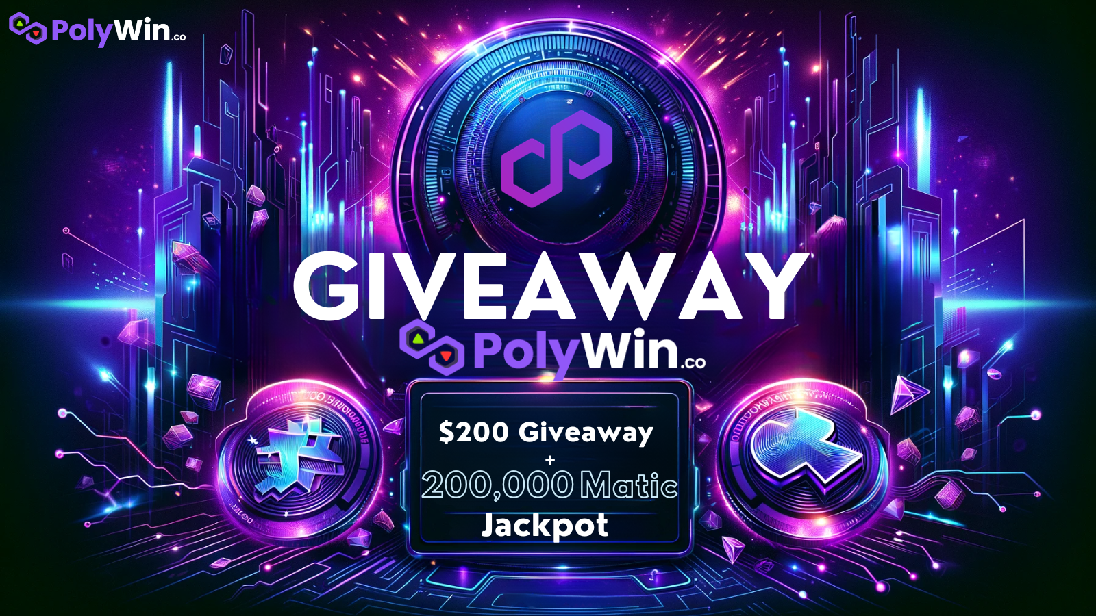 Join Polywin's $100K Monthly Jackpot & $200 Giveaway | Your Crypto ...