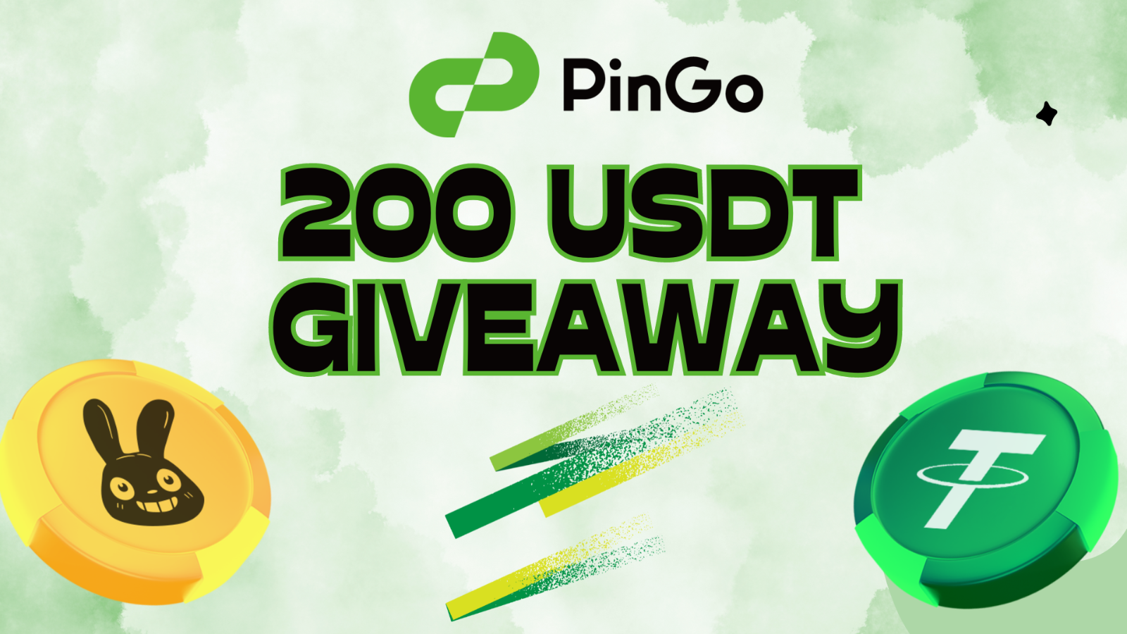Follow PinGo To Win From 200 USDT Giveaway Follow PinGo To Win From 200 USDT Giveaway