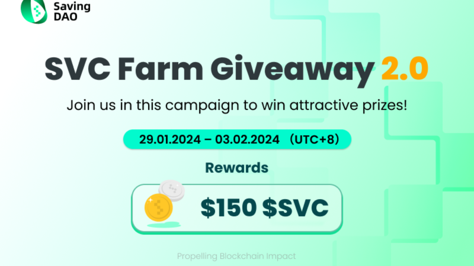 SVC Farm Campaign Giveaway 2.0