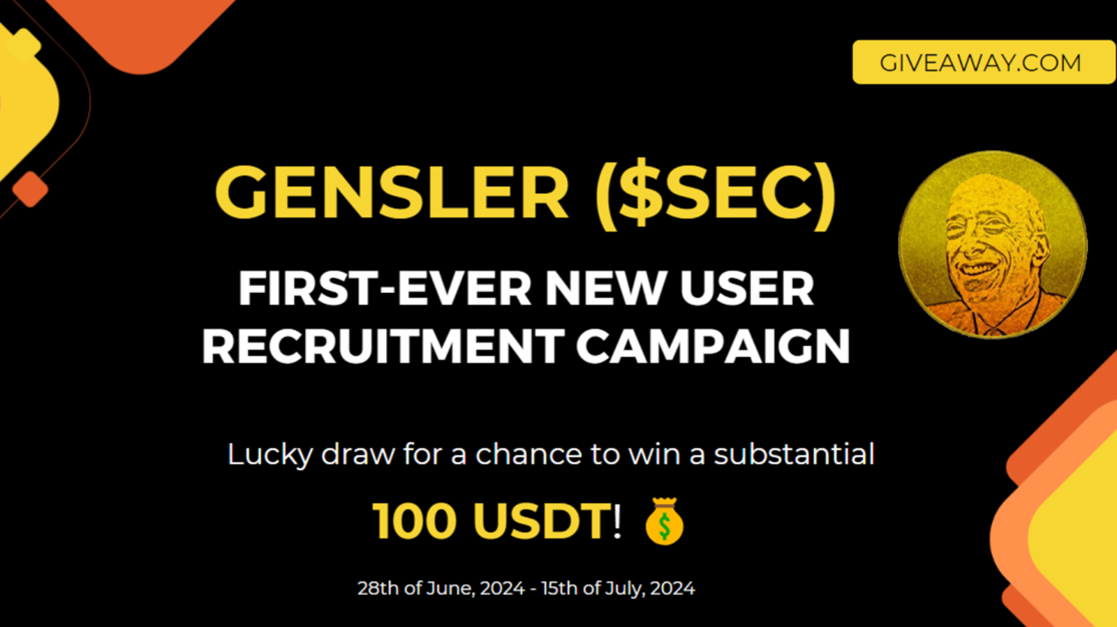 Join $SEC New User Recruitment Campaign: Win 100 USDT & Join Our Community!
