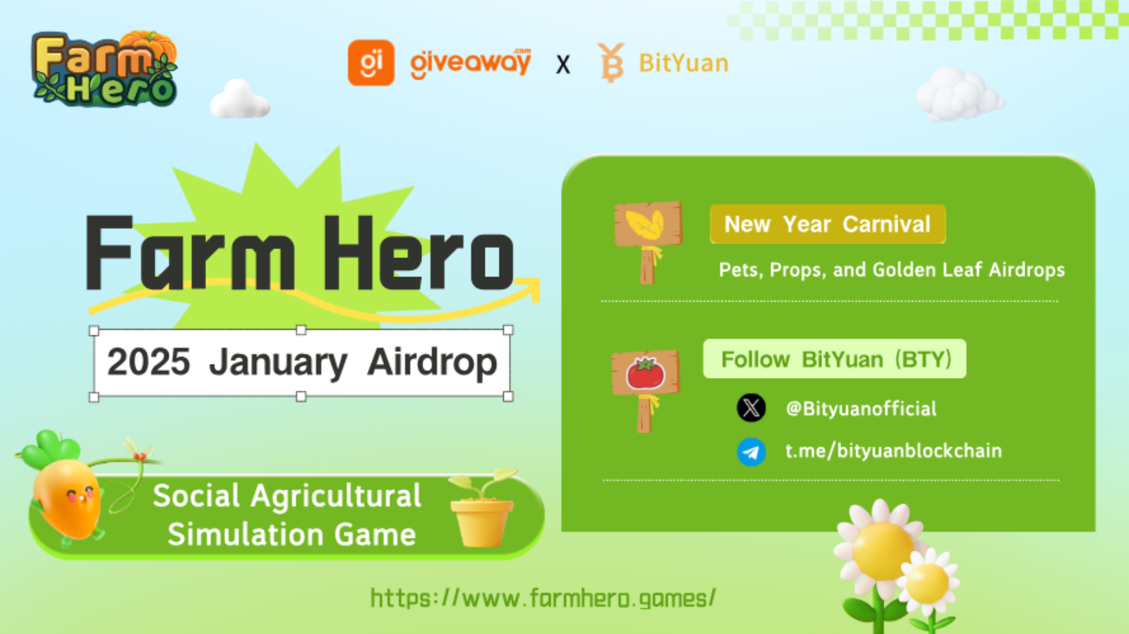 Farm Hero 2025 January Airdrop 🪂